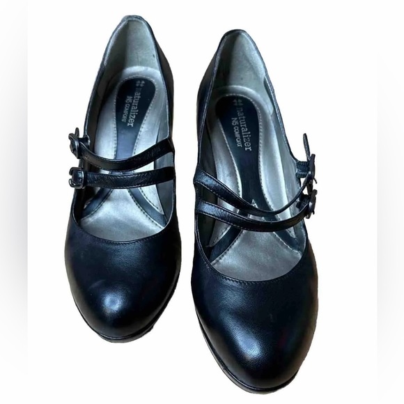 Naturalizer | Shoes | Naturalizer N5 Comfort Eleanor Black Leather Mary ...